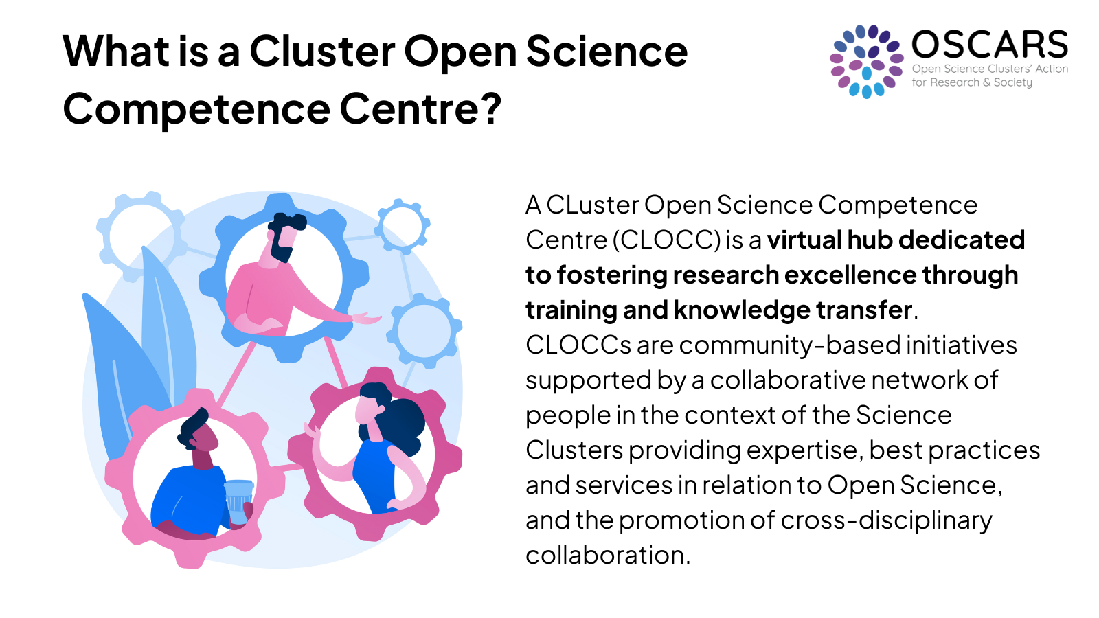 Clusters’ Open Science Competence Centres. Definition and next steps ...